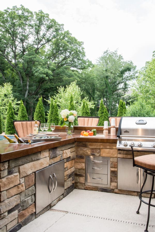 Brinnington Court – Outdoor Kitchen - Liston Design Build