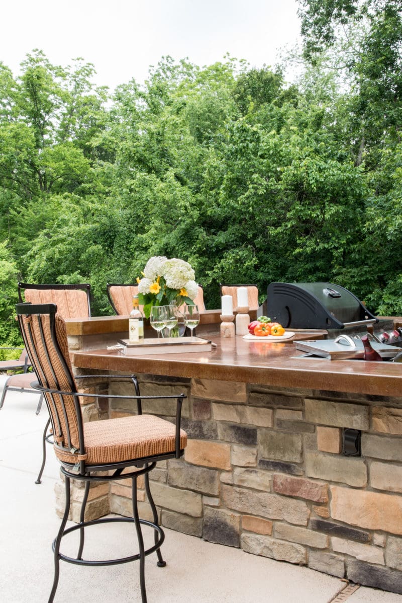 Brinnington Court – Outdoor Kitchen - Liston Design Build